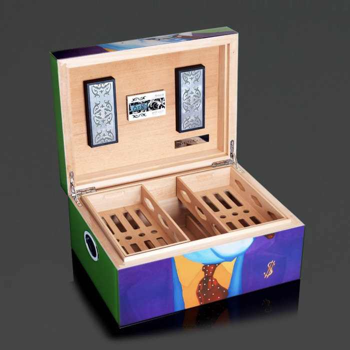 Siglo - Christian Develter Series Al Capone Humidor Ashtray Set