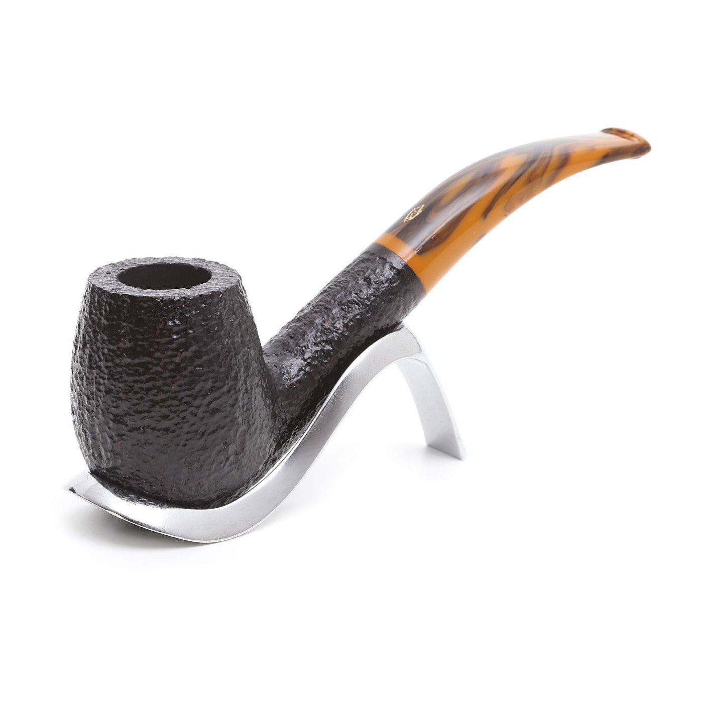 Savinelli Tigre Rusticated Black 670 KS (9mm)